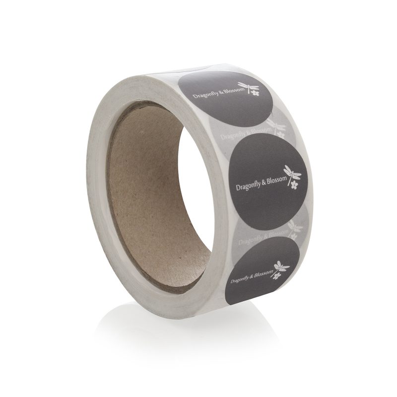 Printed Tissue Paper, Stickers & Ribbon - Precious Packaging